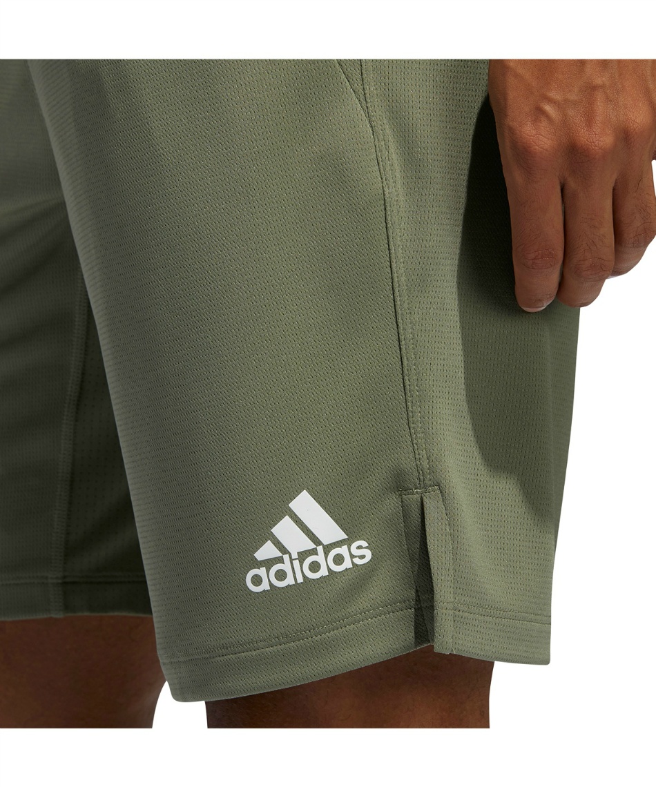 アディダス(adidas) 半袖Tシャツ ハーフパンツ セット AEROREADY デザインド フォー ムーブメント+9インチショーツ ...