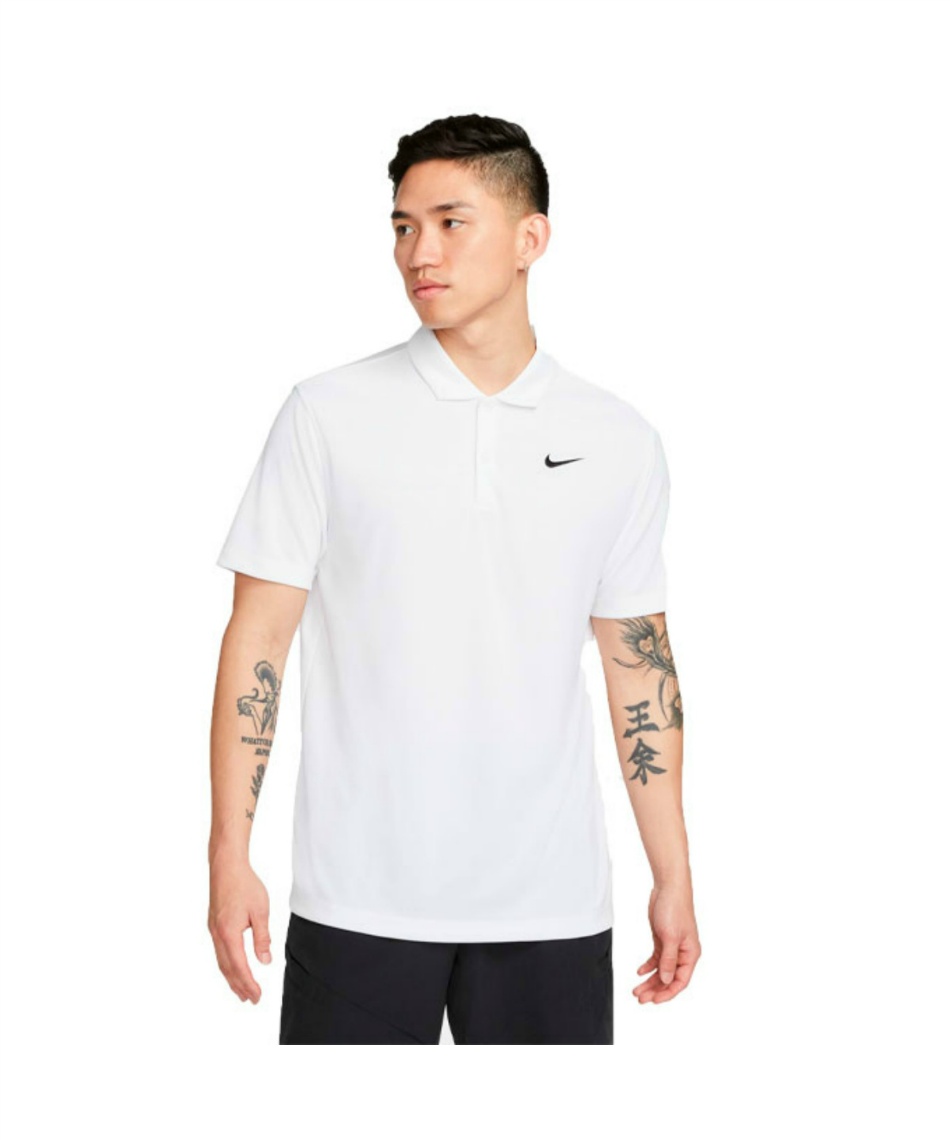 ナイキ(NIKE) ポロシャツ ハーフパンツ セット ナイキコート Dri-FIT+9インチ ドライフィット DH0858-100 ...