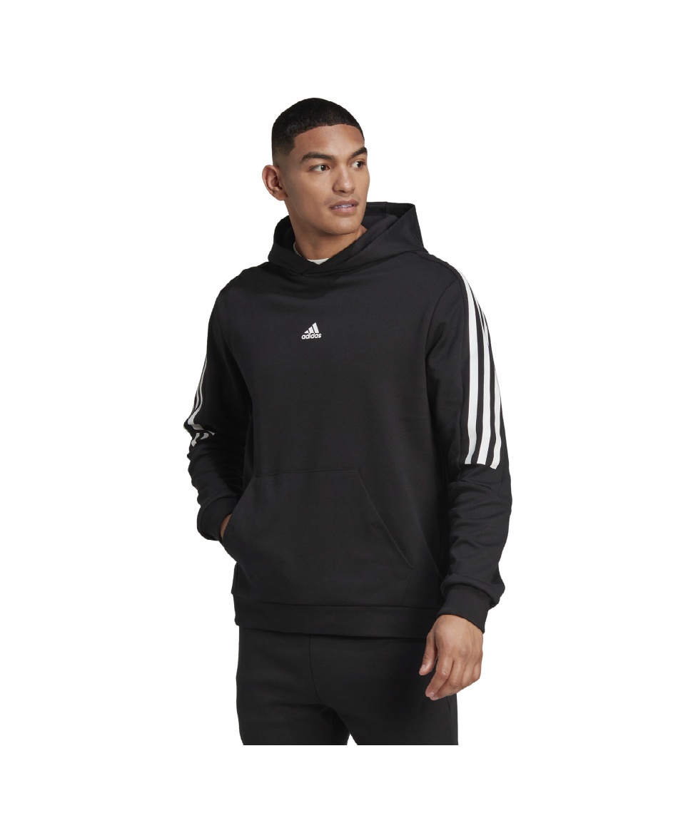 アディダス(adidas) スポーツウェア スウェット 上下セット FI 3S スウェットフーディ+スリーストライプス パンツ HK4572 ...