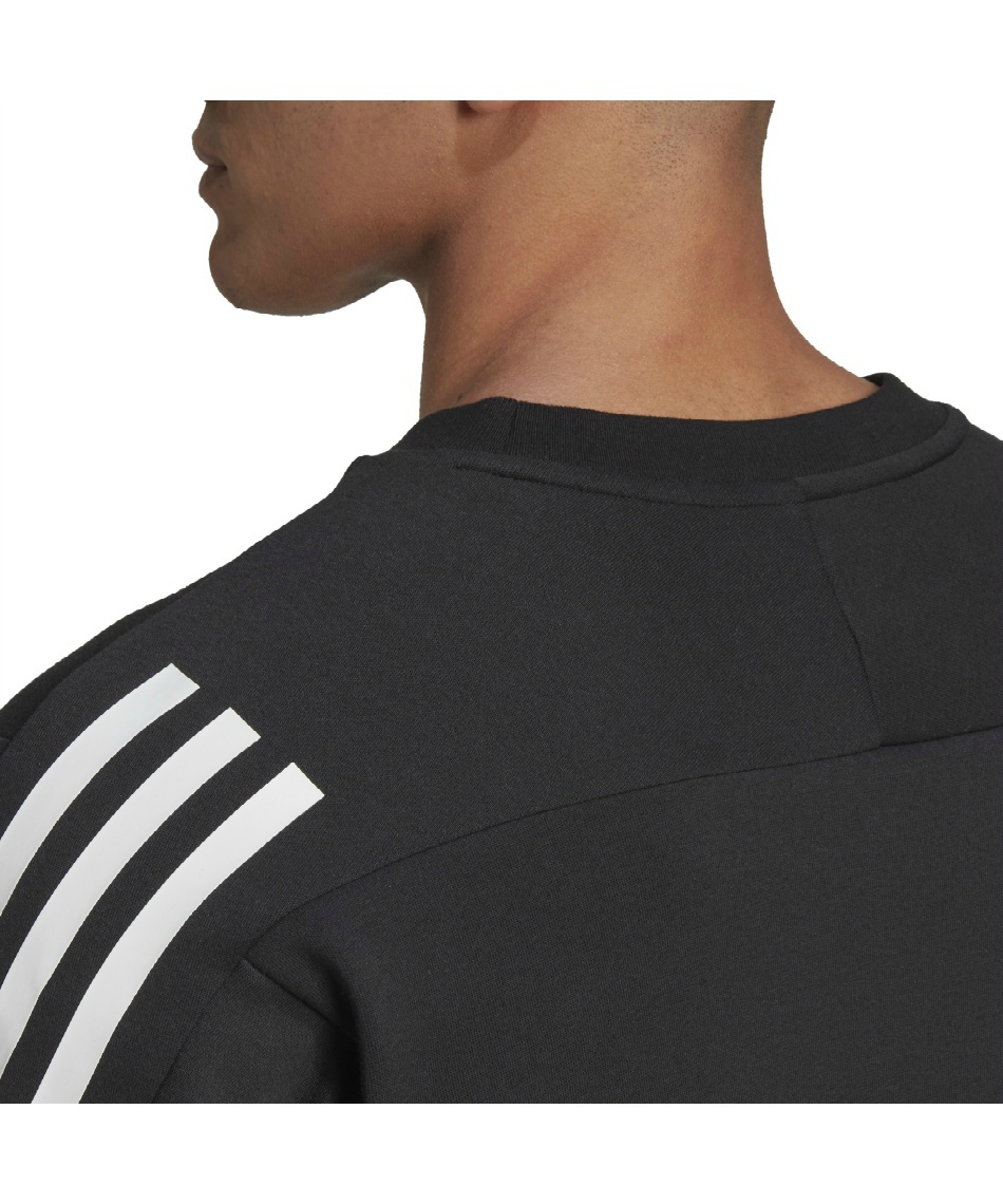 アディダス(adidas) スポーツウェア スウェット 上下セット 3ストライプス スウェットシャツ+パンツ HJ7846 QU147 ...