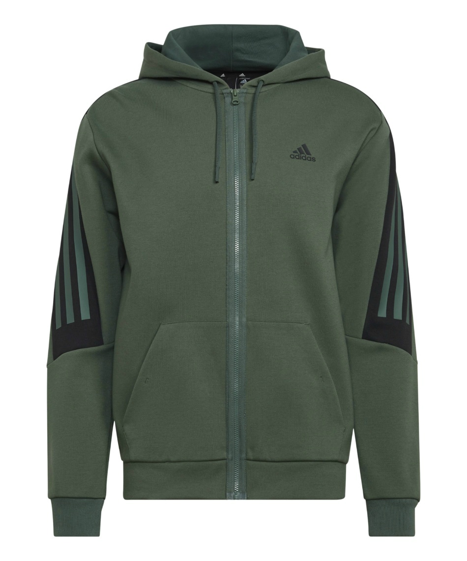 アディダス(adidas) スポーツウェア スウェット 上下セット M FI 3S トラックトップ+スリーストライプス パンツ TF446 ...