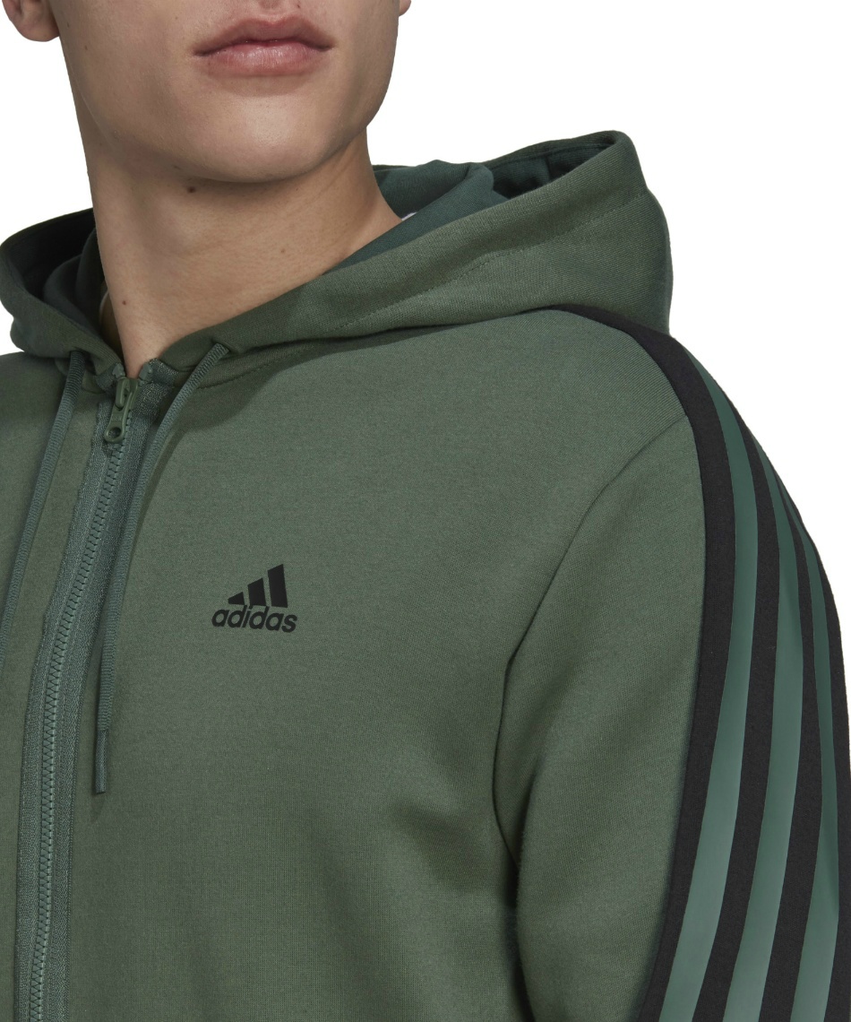 アディダス(adidas) スポーツウェア スウェット 上下セット M FI 3S トラックトップ+スリーストライプス パンツ TF446 ...