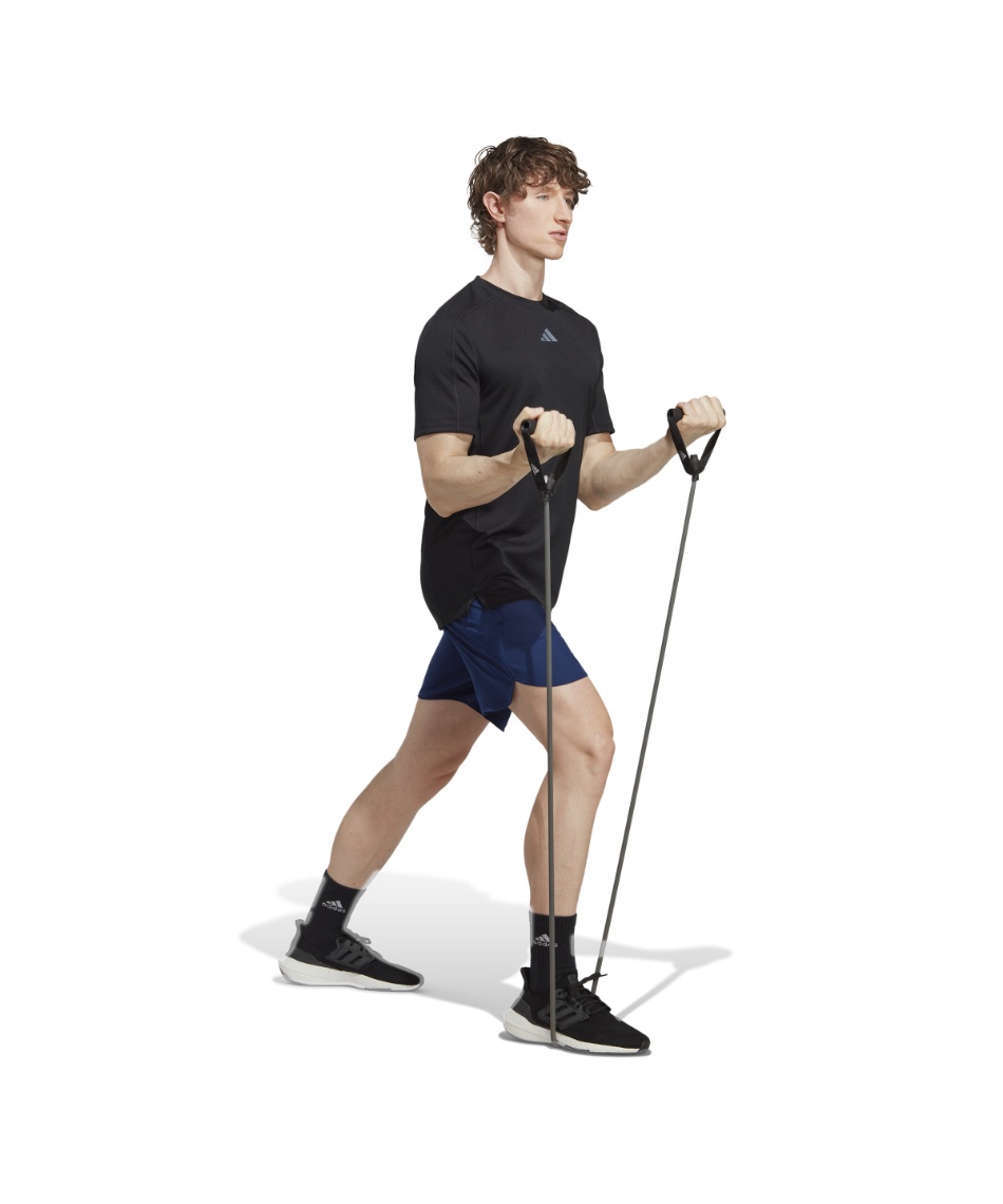 アディダス(adidas) 半袖Tシャツ ハーフパンツ セット ワークアウト ENTRY Tシャツ+ショーツ NEK66-IC2115 ...