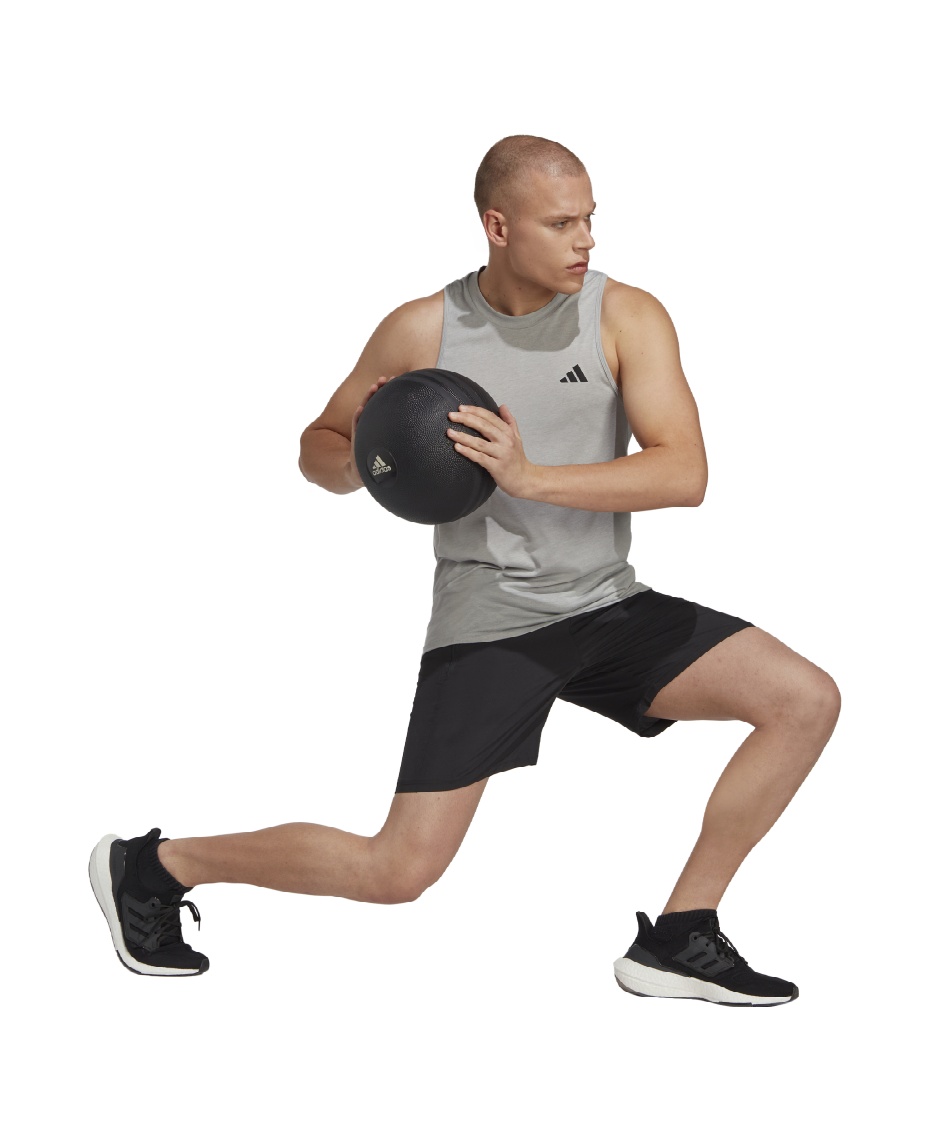 アディダス(adidas) 半袖Tシャツ ハーフパンツ セット TR-ES FEEL READY Tシャツ+トレーニングショーツ QY264 ...