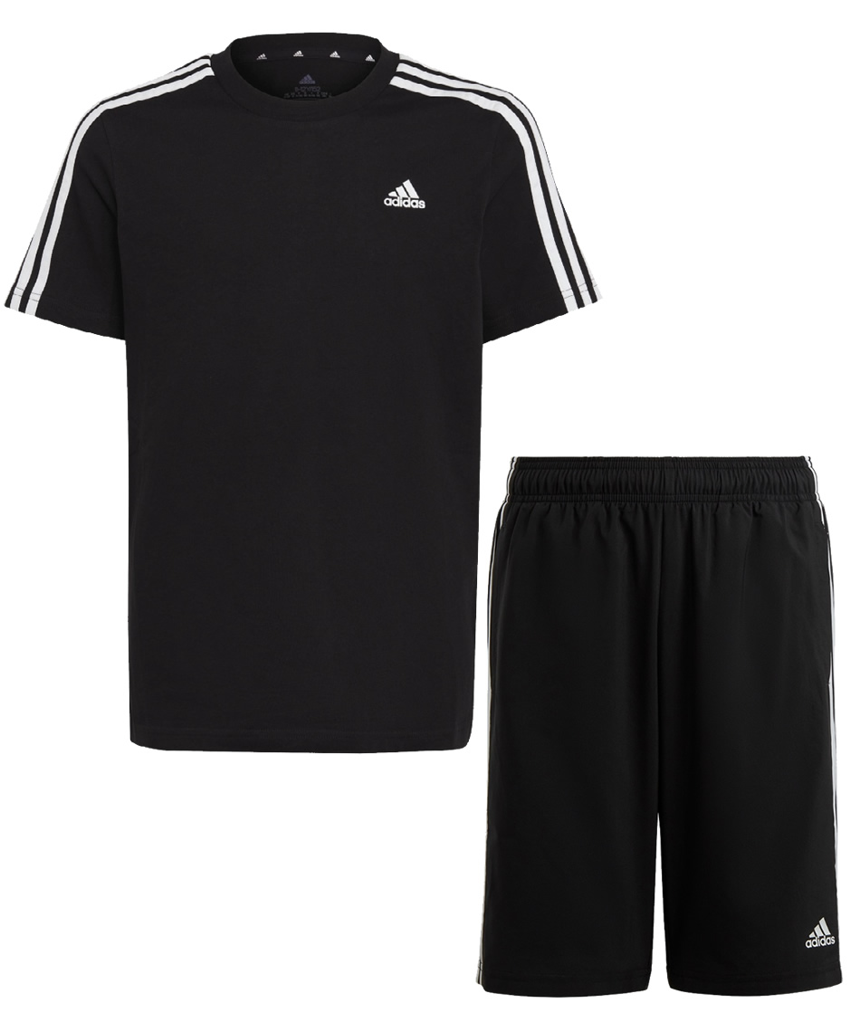 Tシャツ 上下セット エッセンシャルズ コットン半袖Tシャツ+ショーツ HR6330 ECN59+HR6332-ECO36 | スポーツ用品 ...