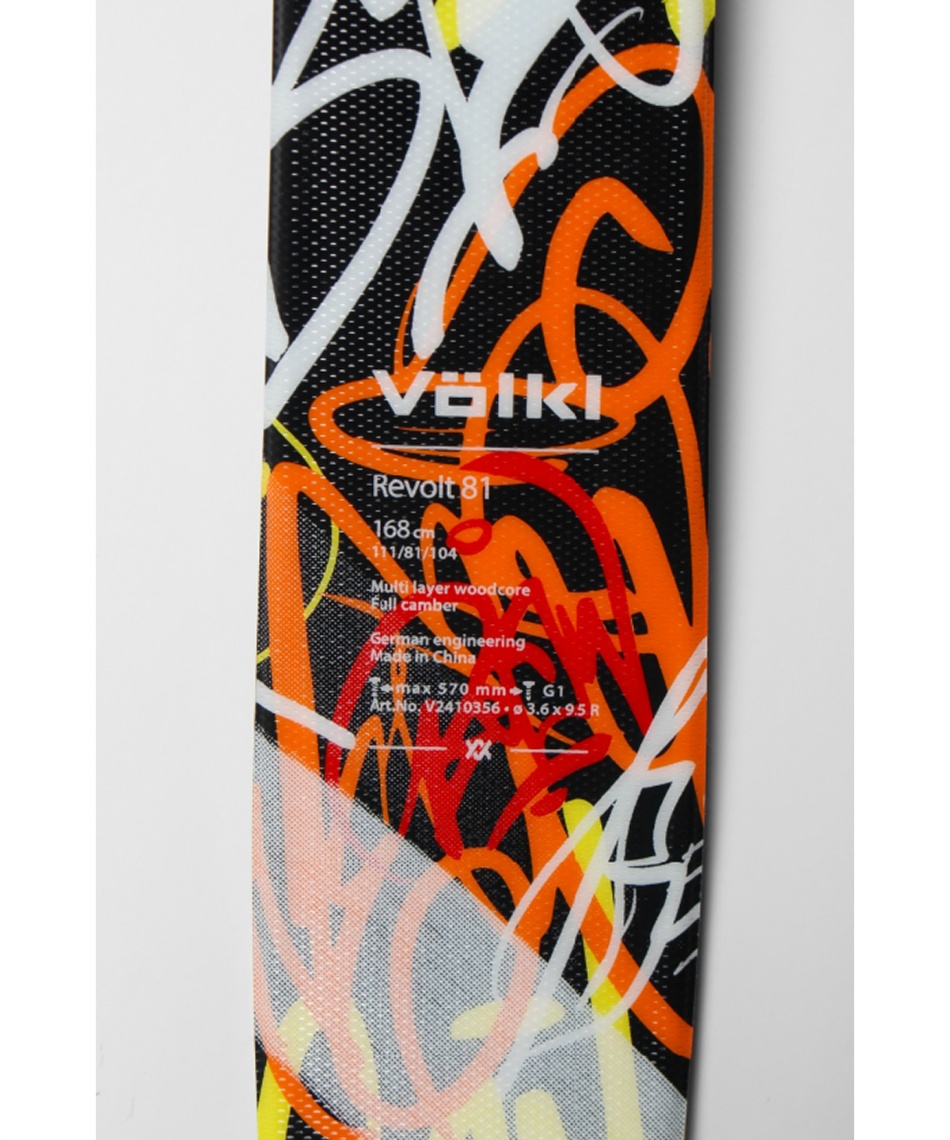 フォルクル(Volkl) スキー板 フリースタイル 2点セット REVOLT 81 DEMO/FDT TP 10 スキー板+ビンディング ...