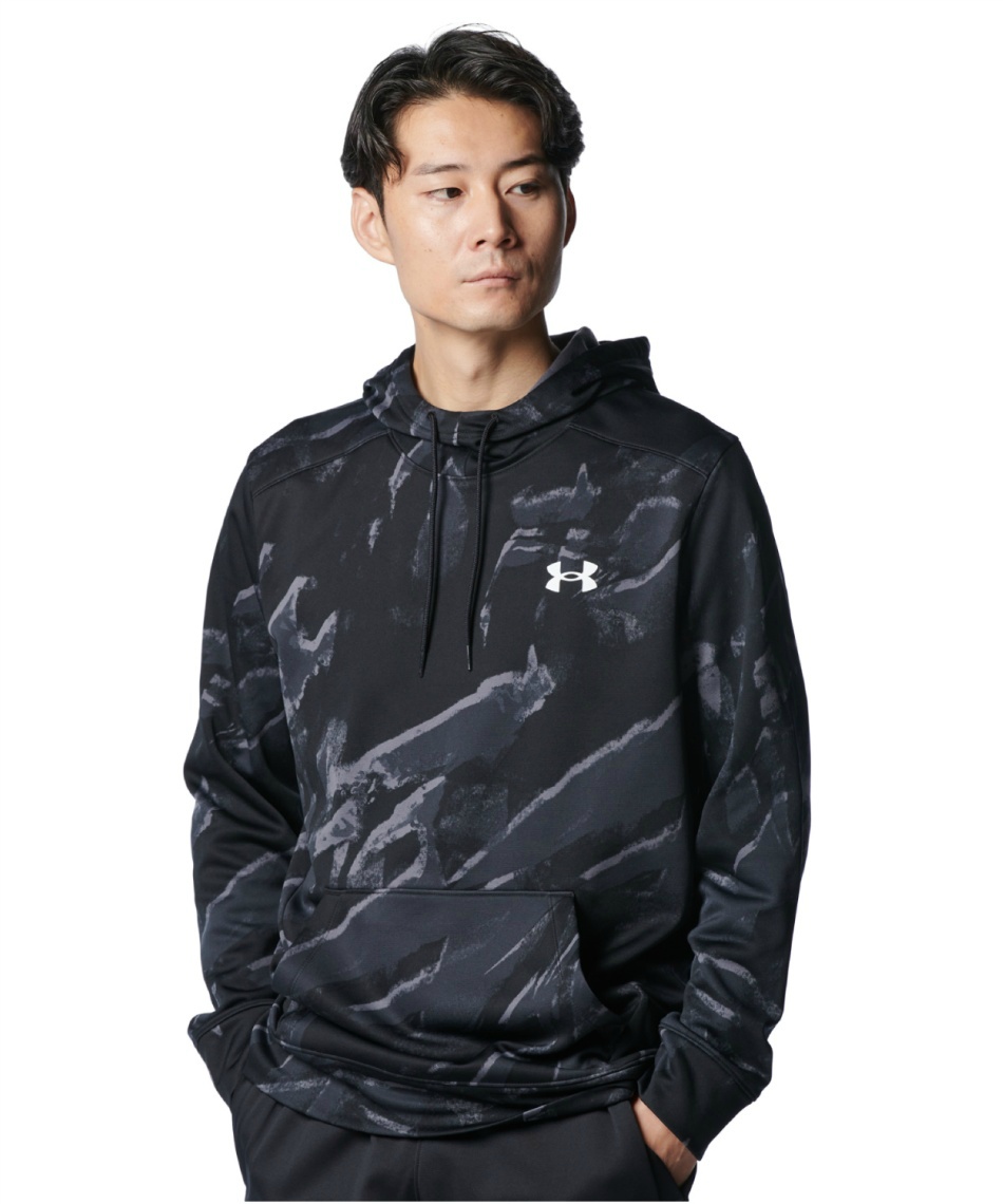アンダーアーマー(UNDER ARMOUR) スポーツウェア スウェット 上下セット UA ARMOUR FLEECE PO HD Nov ...