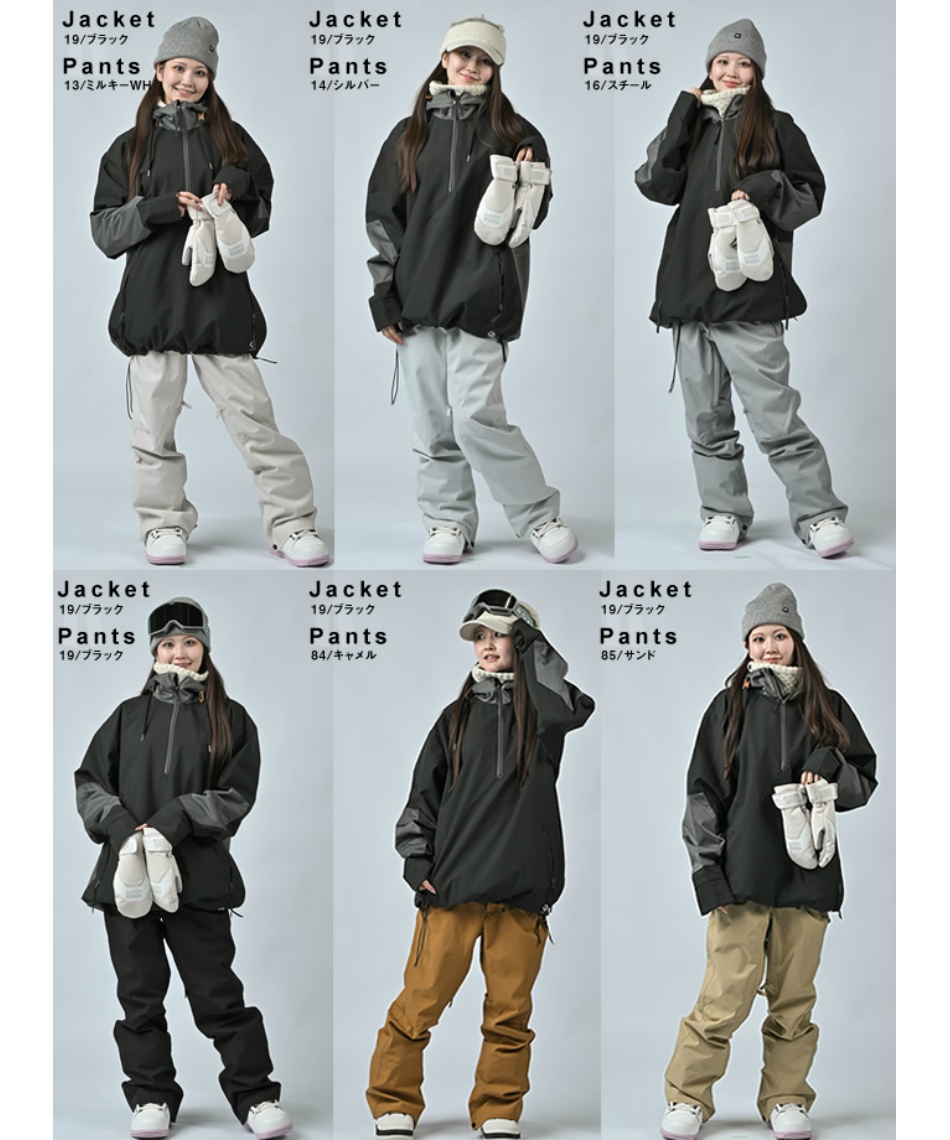 グラバークリーク(GRAVER CREEK) スノーボードウェア 上下セット SNB JK+SNB PT GC-5006+GC-6012 ...