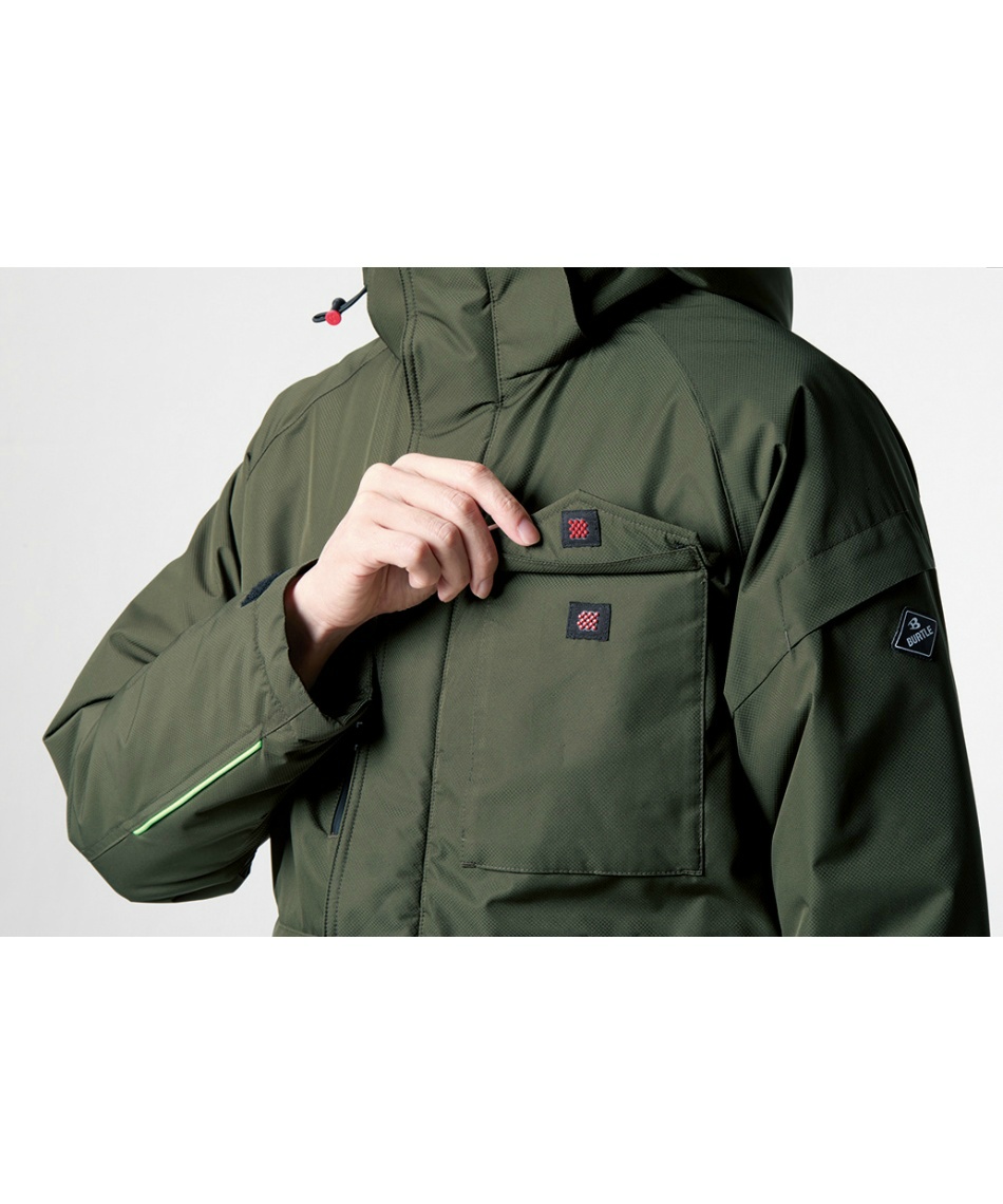 バートル(BURTLE) 作業着上下セット 防水防寒ジャケット+防水防寒