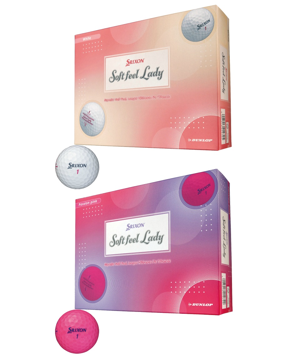 スリクソン(SRIXON) ゴルフボール 1ダース 12個入 ソフトフィール レディ SOFT FEEL LADY 2025 【国内正規品】 | スポーツ用品ならヒマラヤオンラインストア【公式】